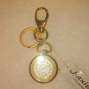 J.Axis | Jewelry | Nwt Gorgeous Gold Clipon Watch With Pearls | Poshmark